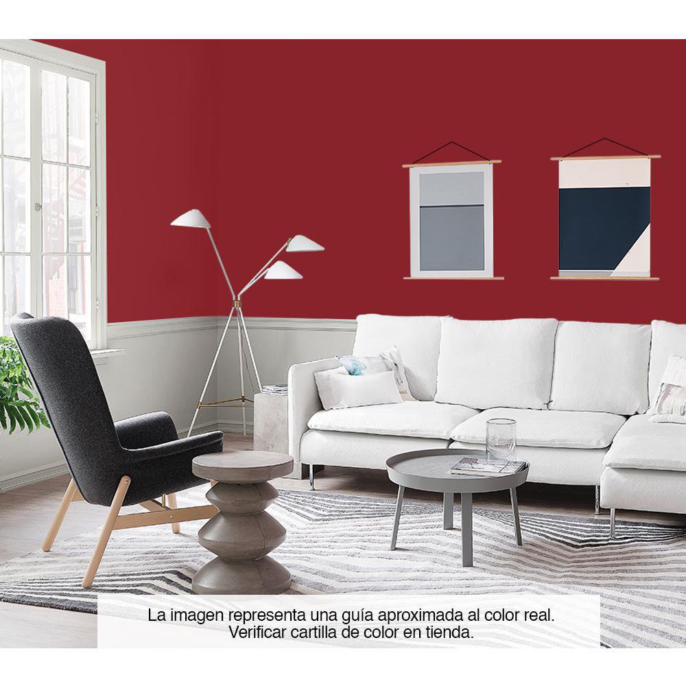 Peninsular Látex Mate Rojo Terciopelo 1 Gal - Sherwin Williams - cemacogt