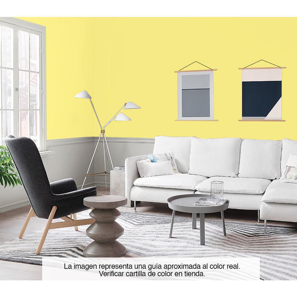 Peninsular Látex Mate Amarillo Trigo 5 Gal - Sherwin Williams - cemacogt