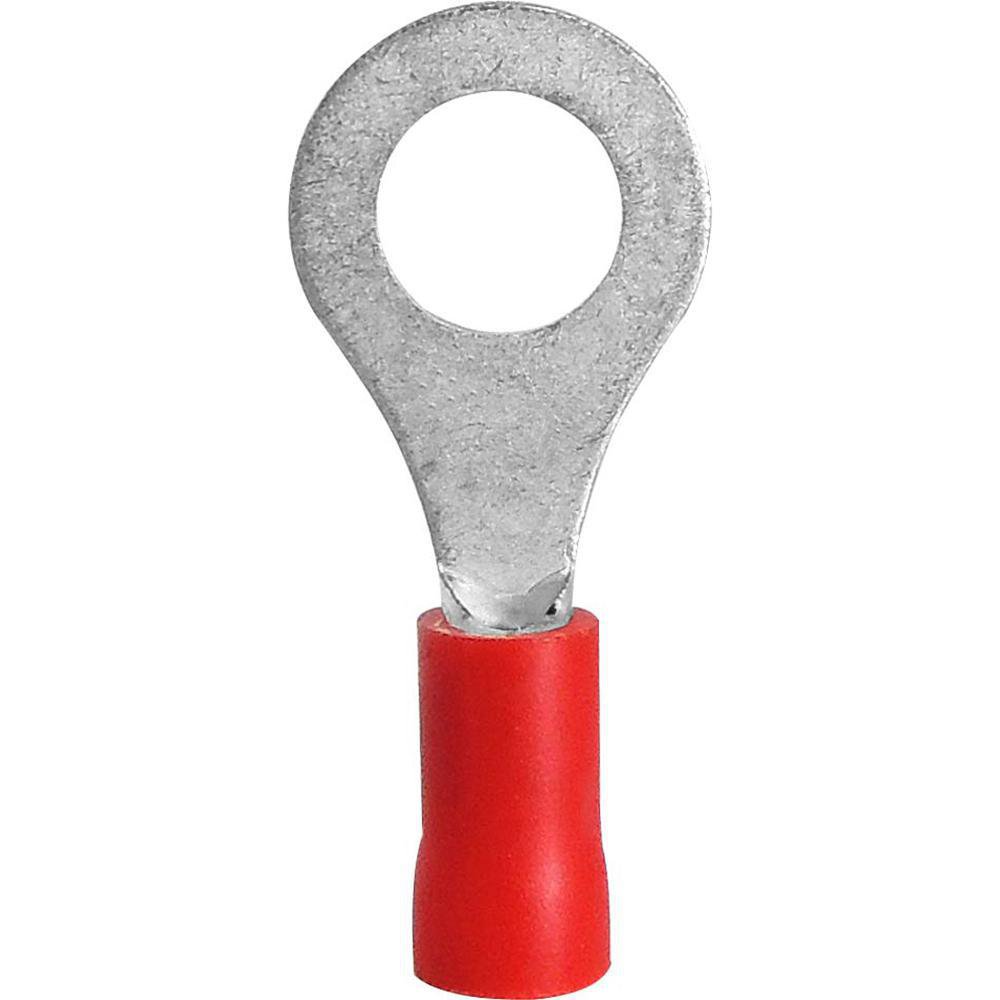 Terminal De Anillo Rojo 1/4 22-16 Awg - Coninca - cemacogt